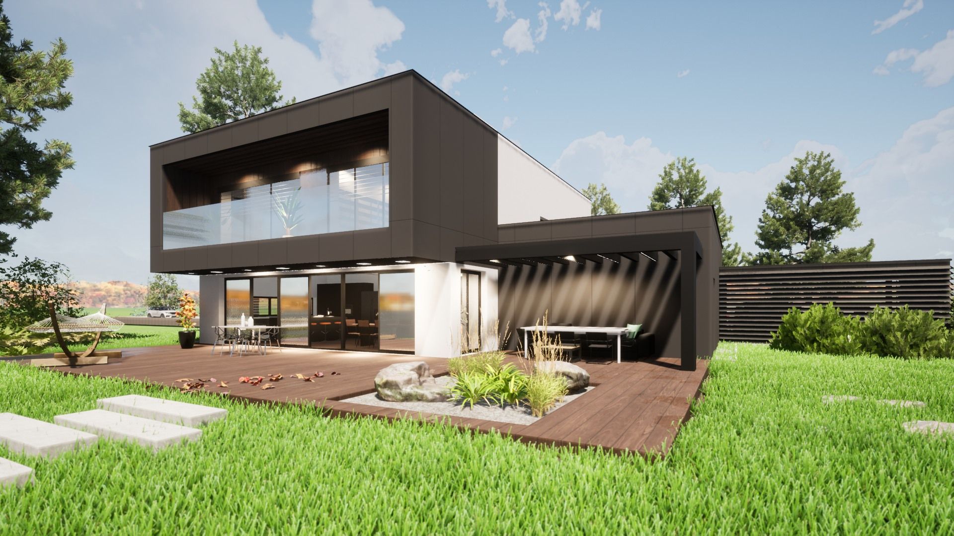 Nowoczesny dom w Rybniku. Świetny projekt dla rodziny! - Galeria ... Nowoczesny dom w Rybniku. Świetny projekt dla rodziny! - Galeria ...